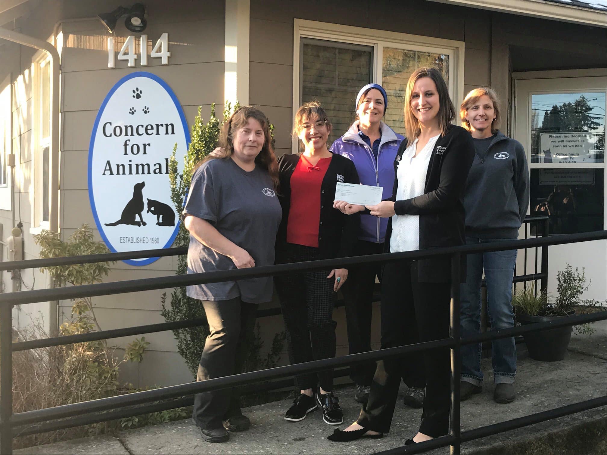 OlyFed’s Community Giving Includes Concern for Animals and Fur Love ...
