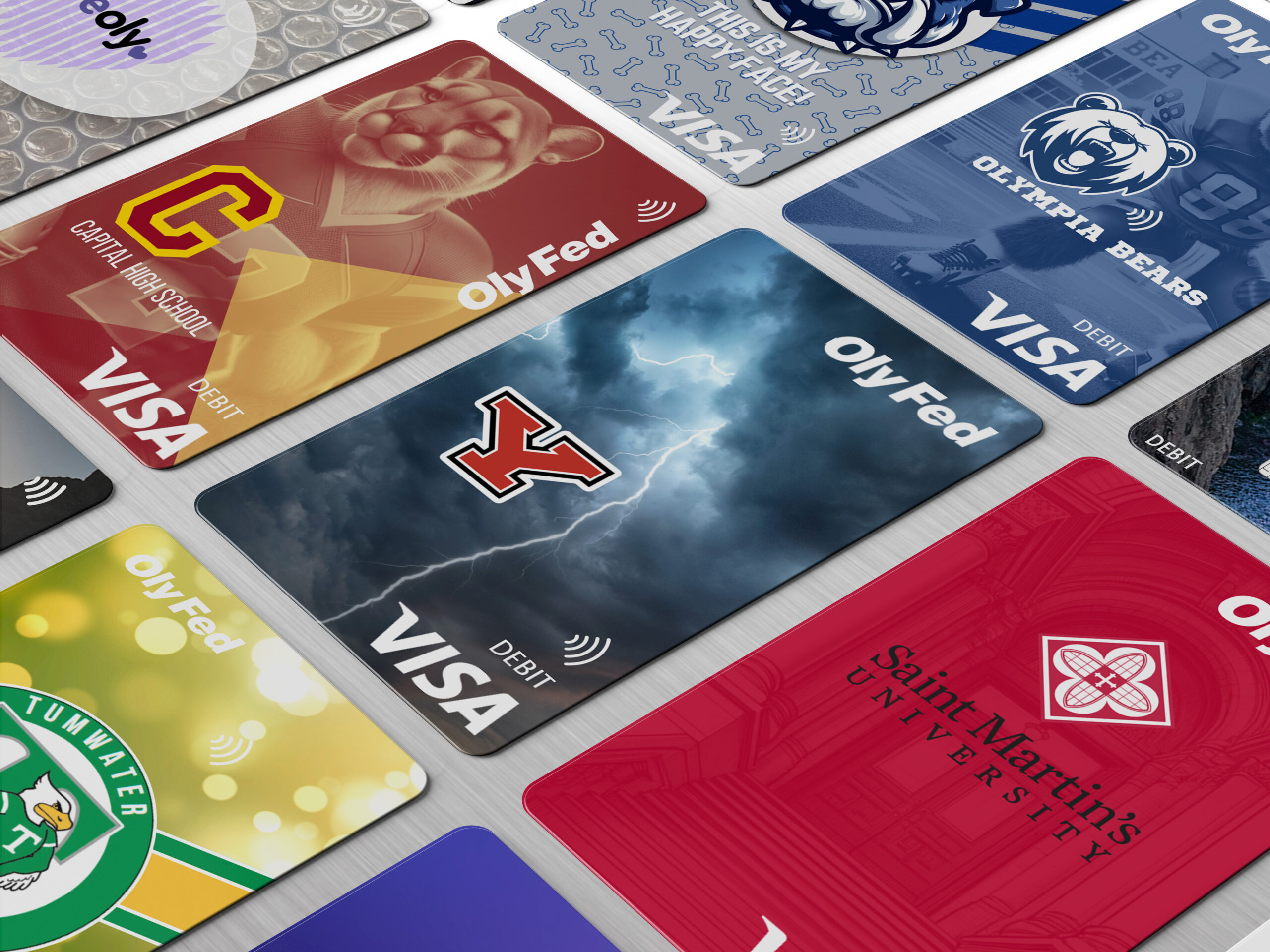 Choose Your Affinity Card — Olympia Federal Savings